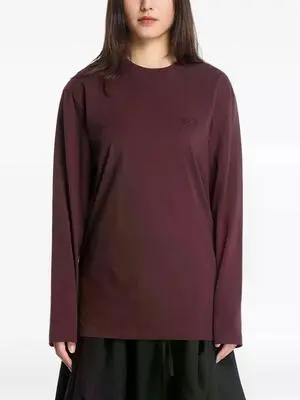 Y3 Logo Print Long Sleeve T-shirt