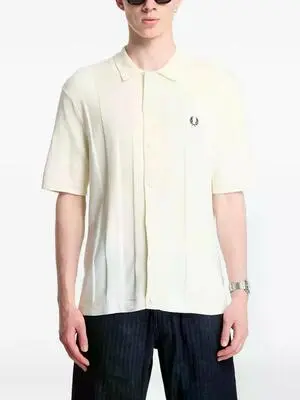 Fred Perry Tonal Vertical-stripe Shirt