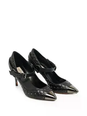 Valentino Garavani Rockstud Quilted Leather Stiletto Pumps