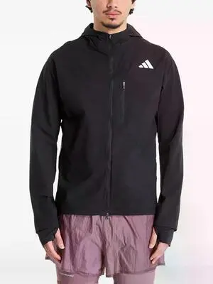 Adidas Logo Print Hooded Jacket