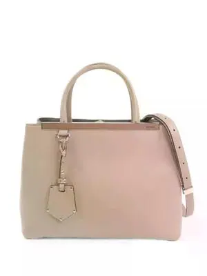 Fendi 2 Jours Leather Shoulder Bag