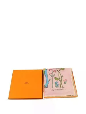 Hermès Le Pommier Sellier Scarf