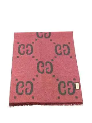 Gucci Gg Wool Scarf