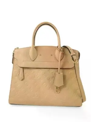 LOUIS VUITTON Pont Neuf Mm Tote Bag - Brown