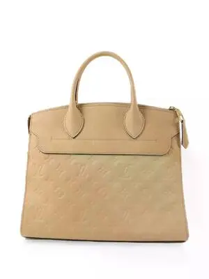 LOUIS VUITTON Pont Neuf Mm Tote Bag - Brown