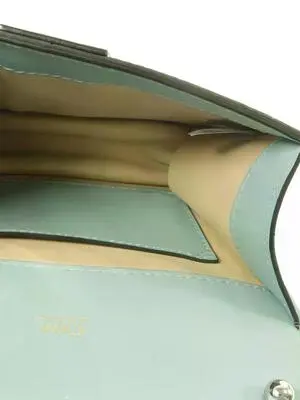 Chloé Aby Croc-effect Shoulder Bag - Blue
