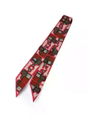 Hermès Carriage-print Scarf