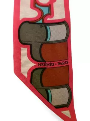 Hermès Carriage-print Scarf