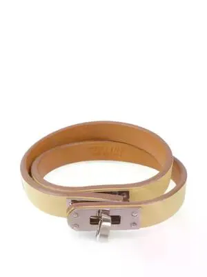 Hermès Kelly Double Tour Bracelet - Yellow