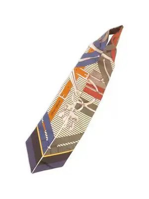 Hermès Twilly Scarf - Neutrals