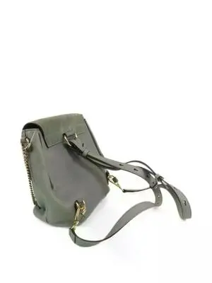 Chloé Faye Ring Detail Backpack - Blue
