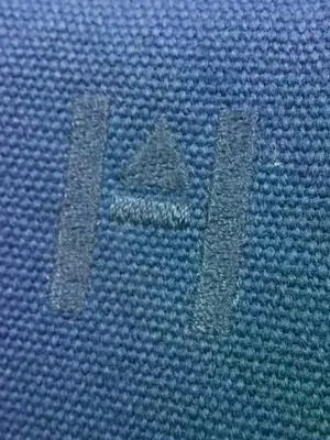 Hermès Camaiieu Embroidered-logo Pouch