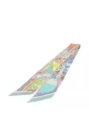 Hermès Twilly Printed Scarf