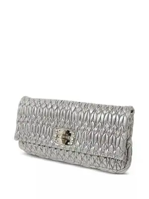 Miu Miu Crystal-embellishment Clutch Bag