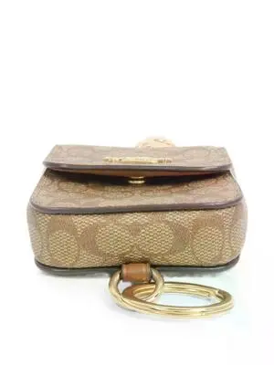 COACH VINTAGE Logo-plaque Bag Charm