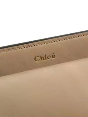 Chloé Georgia Leather Shoulder Bag - Neutrals