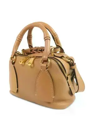 Chloé Small Daria Tote Bag - Brown