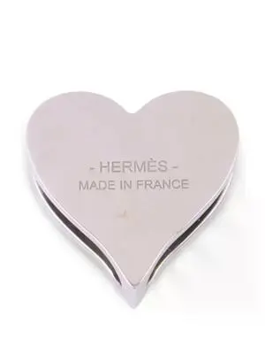 Hermès Enamel Heart Teapot Motif Charm