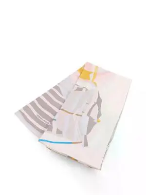 Hermès Beach-print Scarf