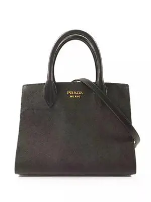 Prada Logo Detail Tote Bag