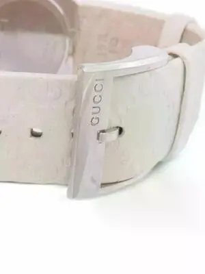 Gucci U-play 35mm Watch With Leather Strap