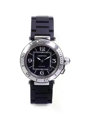 Cartier Pasha Seatimer Automatic Watch - Black