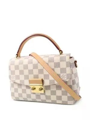 LOUIS VUITTON Croisette Two-way Handbag - White