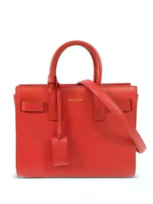 Saint Laurent Sac De Jour Tote Bag - Red