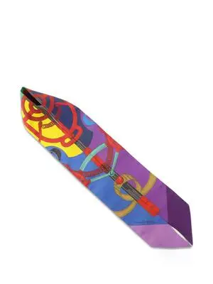 Hermès Silk Scarf - Blue