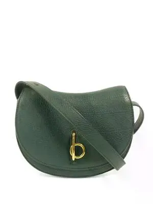 Burberry Rocking Horse Calfskin Shoulder Bag - Green