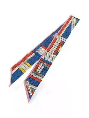Hermès Silk Print Scarf