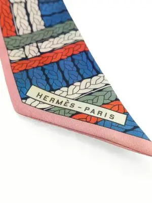Hermès Silk Print Scarf