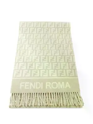 Fendi Ff Logo-print Scarf