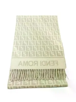 Fendi Ff Logo-print Scarf