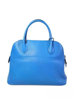 Hermès 31 Bolide Tote Bag - Blue
