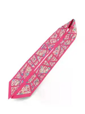 Hermès Graphic-print Scarf