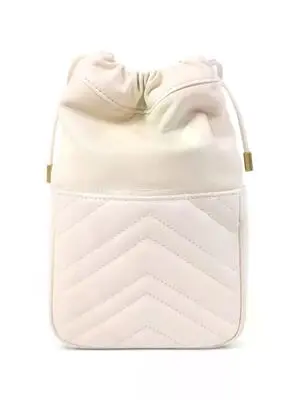 Gucci Mini Gg Marmont Bucket Bag - Neutrals