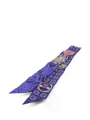 Hermès Twilly Scarf - Blue