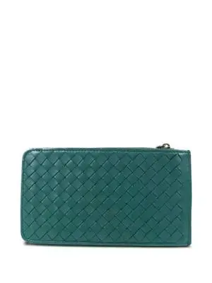 Bottega Veneta Intrecciato-leather Long Wallet