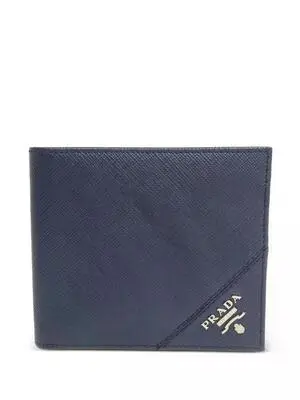 Prada Bi-fold Wallet - Blue