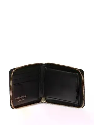 Comme Des Garçons Polka-dot Wallet - Black