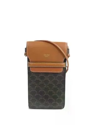 Celine Triomphe Flap Phone Bag
