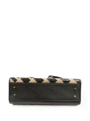 Furla Interwoven Leather Shoulder Bag