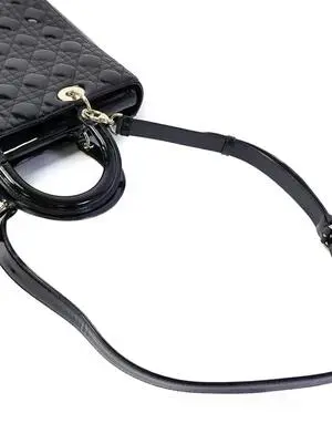Dior Lady Tote Bag - Black