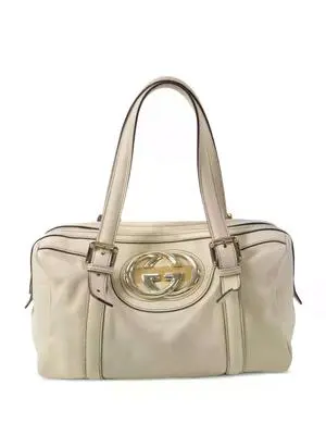 Gucci Interlocking G Buckle Tote Bag