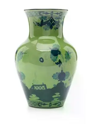 GINORI 1735 Oriente Italiano Ming Vase - Green
