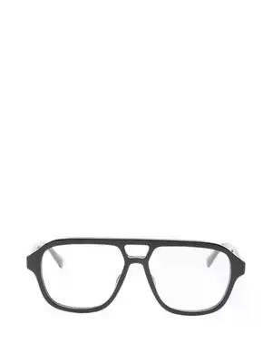 Gucci Aviator Eyeglasses - Black