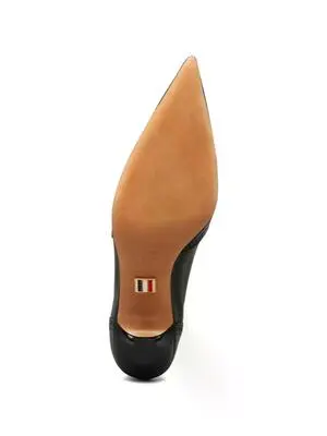 Thom Browne Leather Pumps With Brogue Detailing