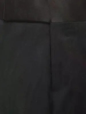 Prada Gabardine Trousers With Satin Waistband