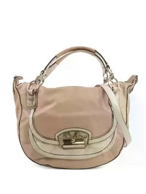 COACH VINTAGE Embossed Leather Shoulder Bag